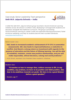 Guide to Student Personal Development - Persona Education blog